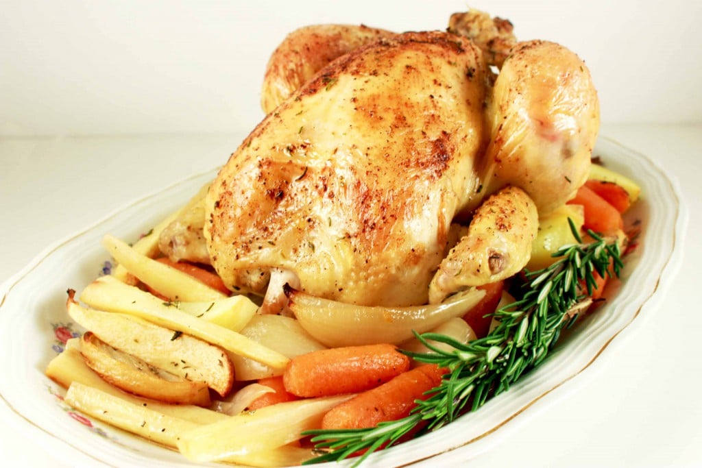 Hele kip uit de oven – Kokerellen Snel, gezond en gemakkelijk