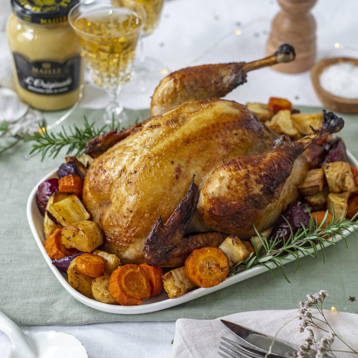 Hele kip uit de oven met wintergroenten – Kokerellen Snel, gezond ...