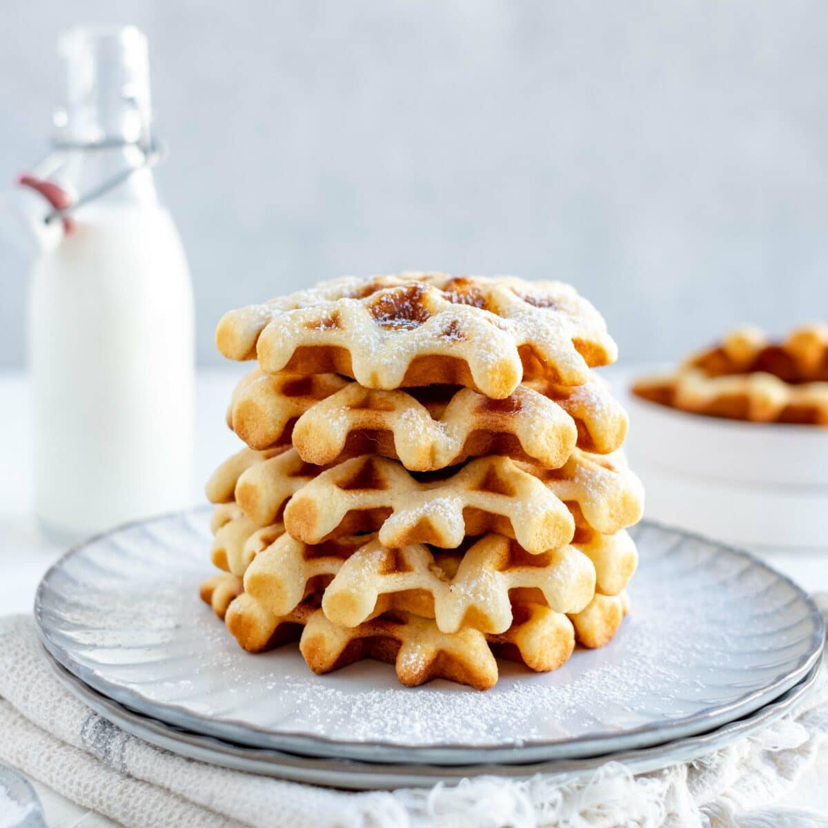 Zachte bewaarwafels / makkelijk & snel wafelrecept
